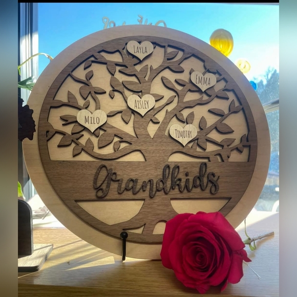 Accents | Personalizable Family Tree Keepsake Plaque | Poshmark